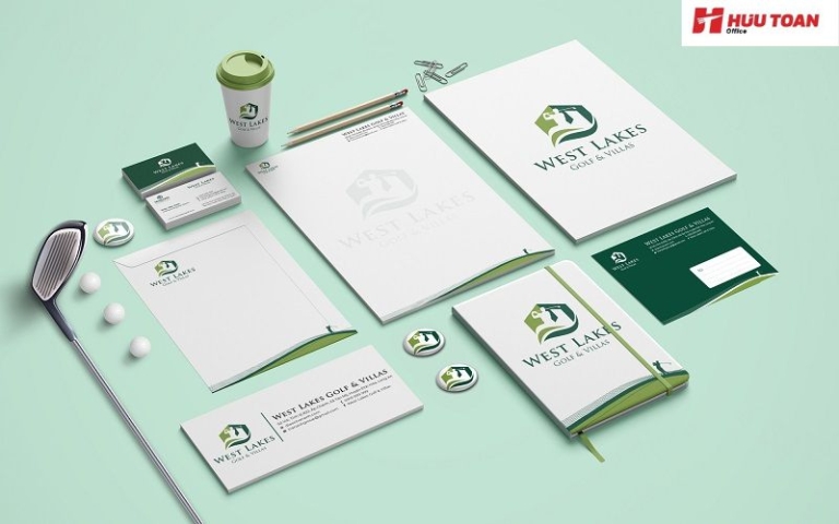 Kích thước bộ ấn phẩm văn phòng tiêu chuẩn nhất 2024